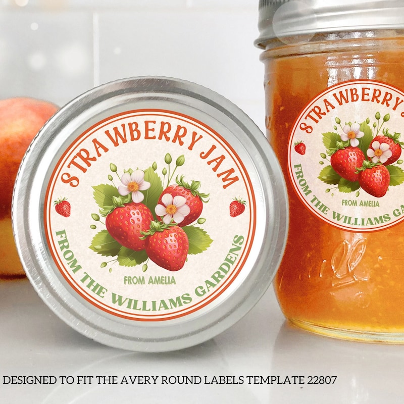 Jam Jar Labels - Etsy UK