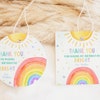 Editable Space Favor Bag Topper Outer Space Favor Label Template ...