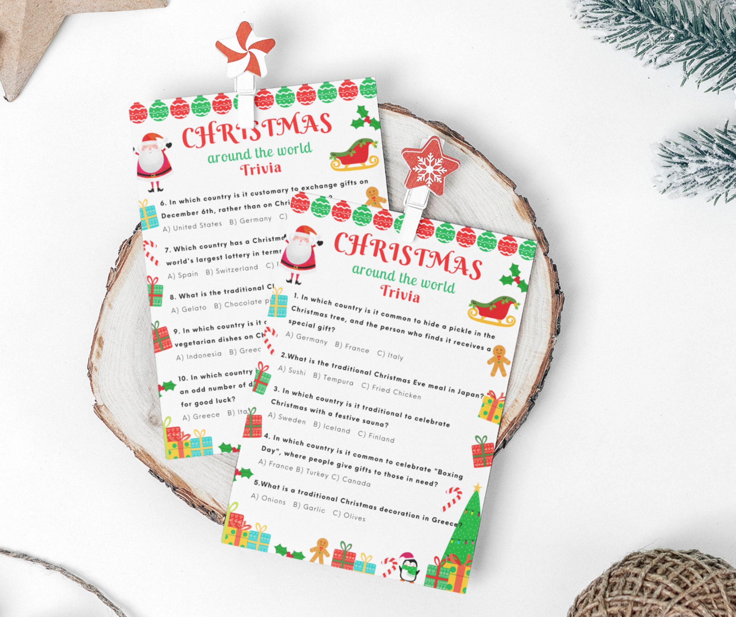 Christmas Game Xmas Game Christmas Party Printable Games Christmas ...