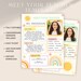 Meet the Teacher Editable Template Teacher Boho Rainbow Teacher Canva ...