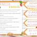Paella Party Jeu-questionnaire Paella Party Favors Fiesta Paella Dîner ...