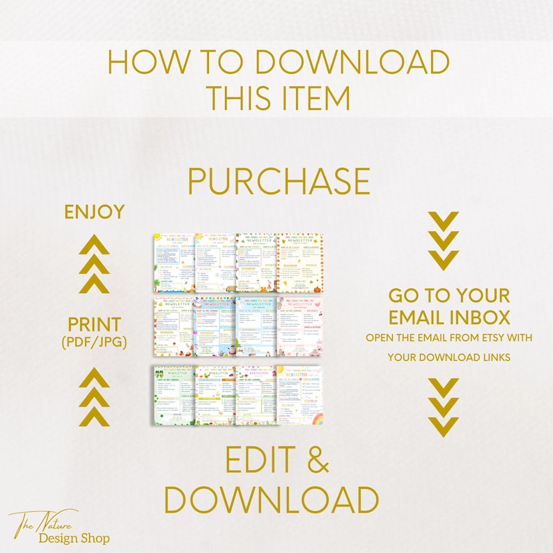 Editable Teacher Newsletter Template Preschool Monthly Newsletter ...