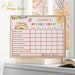 EDITABLE Back to School Kids Reward Chart School Routine - Etsy