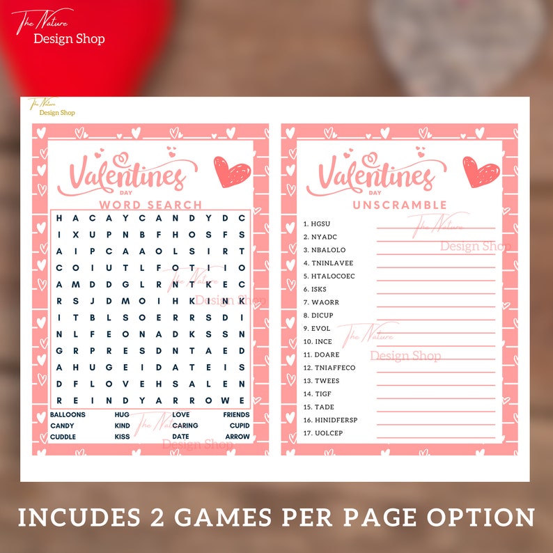 Valentines Day Word Search Valentine Word Search Valentines Day ...