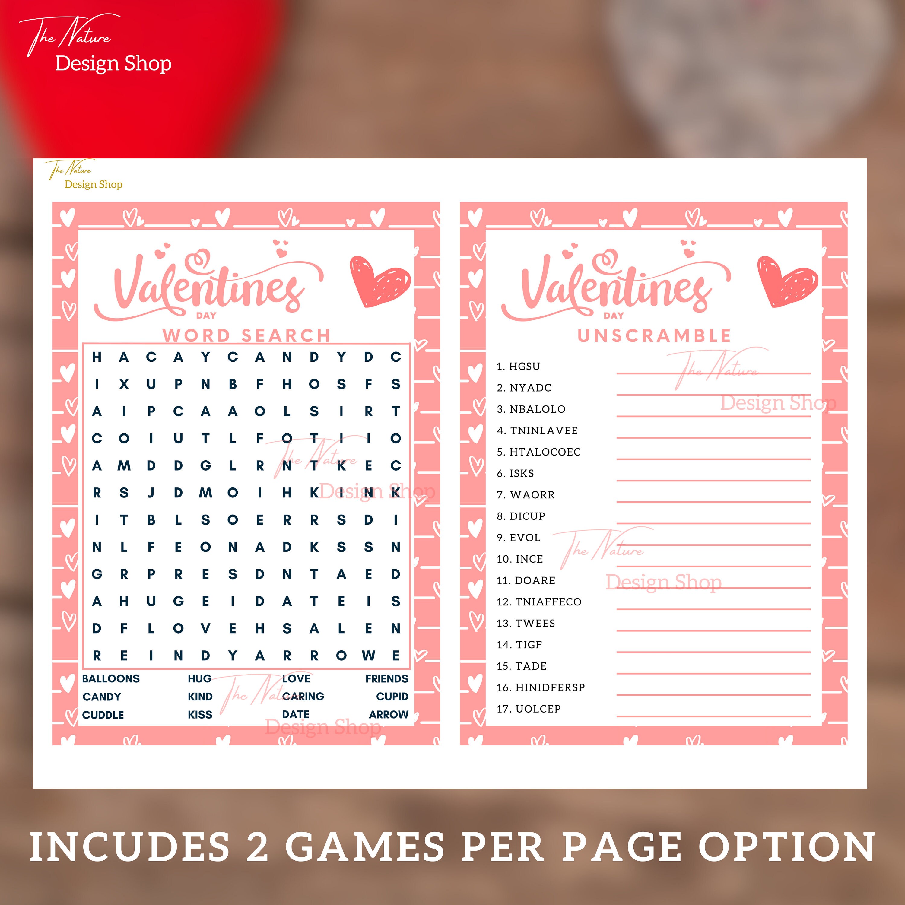 Valentines Day Word Search Valentine Word Search Valentines Day ...