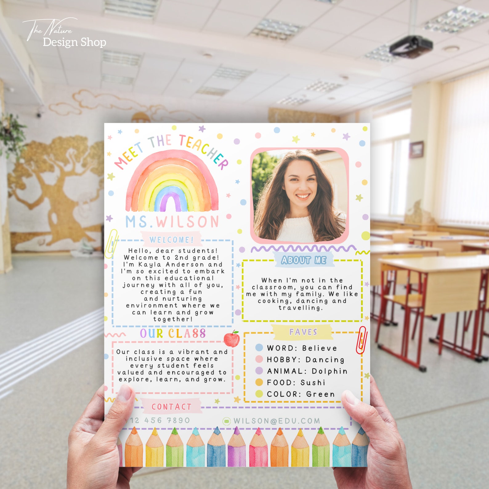 Meet the Teacher Template Meet Theteacher Kindergarten Letter Meet the ...