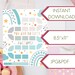 Colorful Boho Rainbow Reward Chart for Kids Daily Routine Chart Kids ...