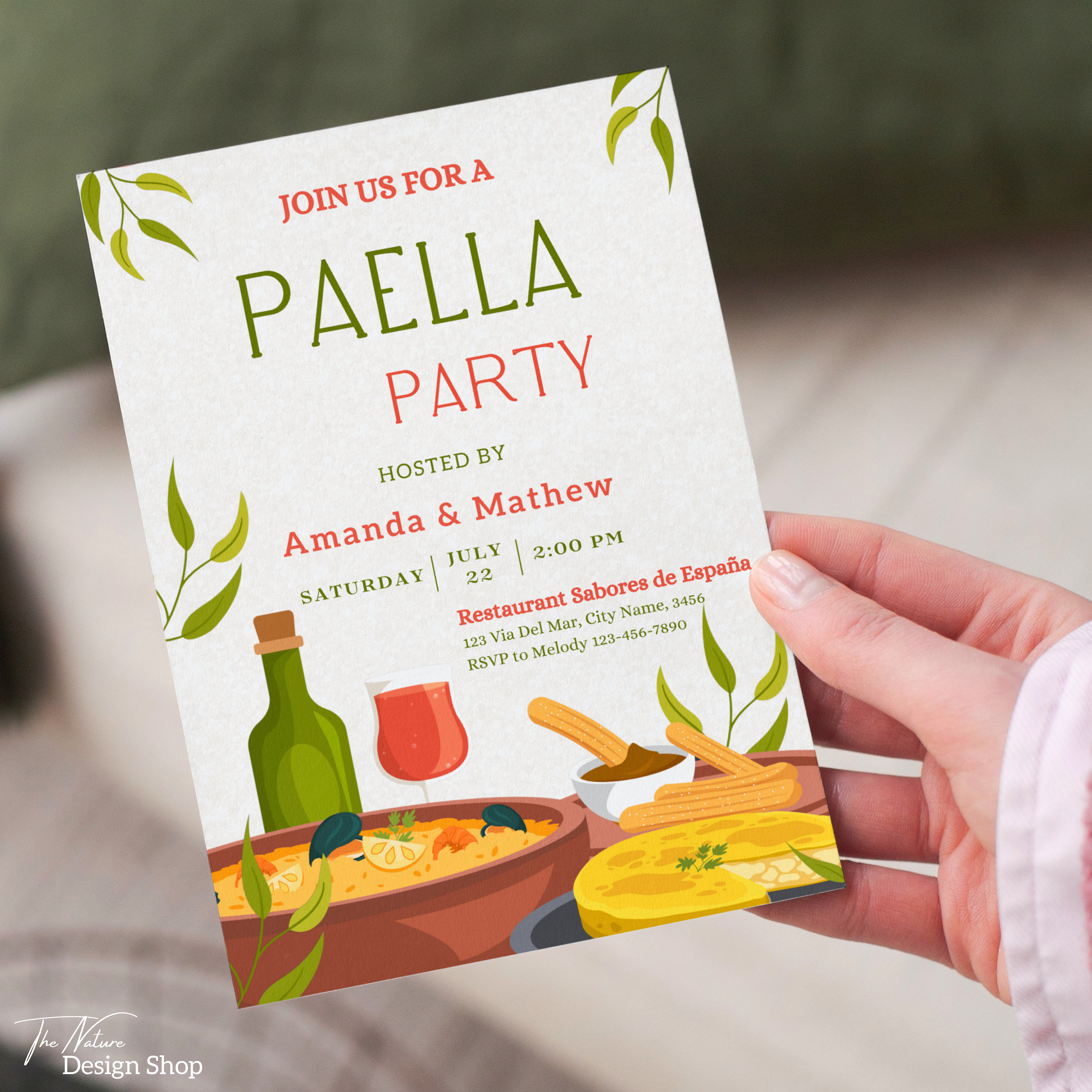 Tapas Party Invitation Ideas
