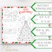 Christmas Coloring Placemats Christmas Activity Placemat Christmas ...