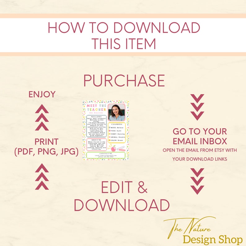 Meet the Teacher Editable Template Teacher Kindergarten Letter Template ...