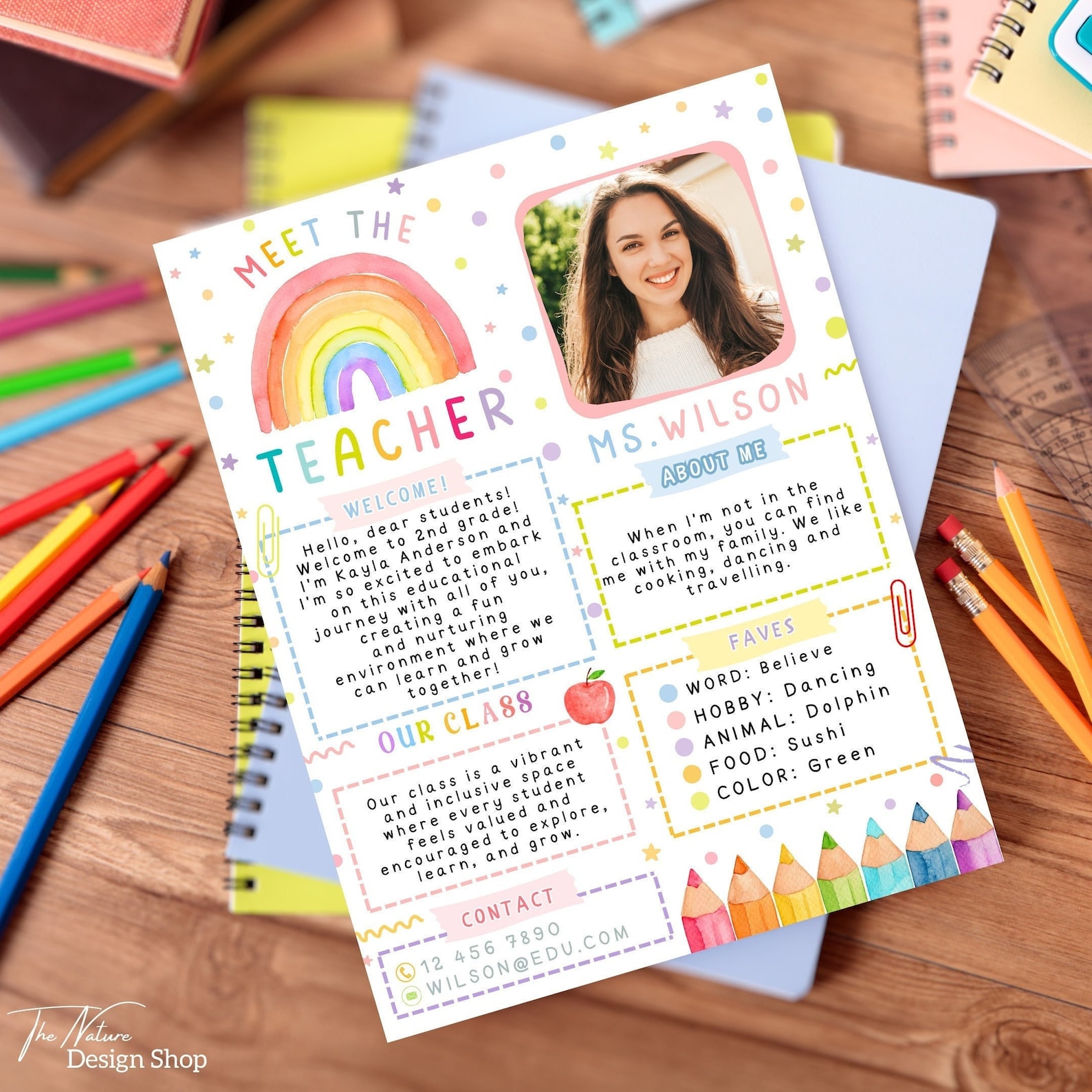 Meet the Teacher Template Meet Theteacher Kindergarten Letter Meet the ...