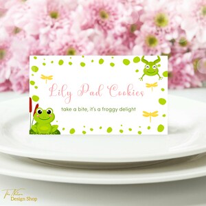 EDITABLE Frog Birthday Bundle Frog Invitation Frog Thank You Tag Frog ...