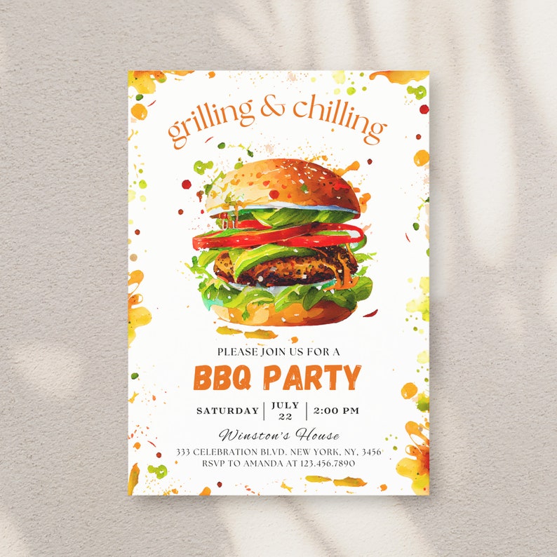 BBQ Invitation I Do BBQ Invitation Pdf Template Download BBQ Engagement ...