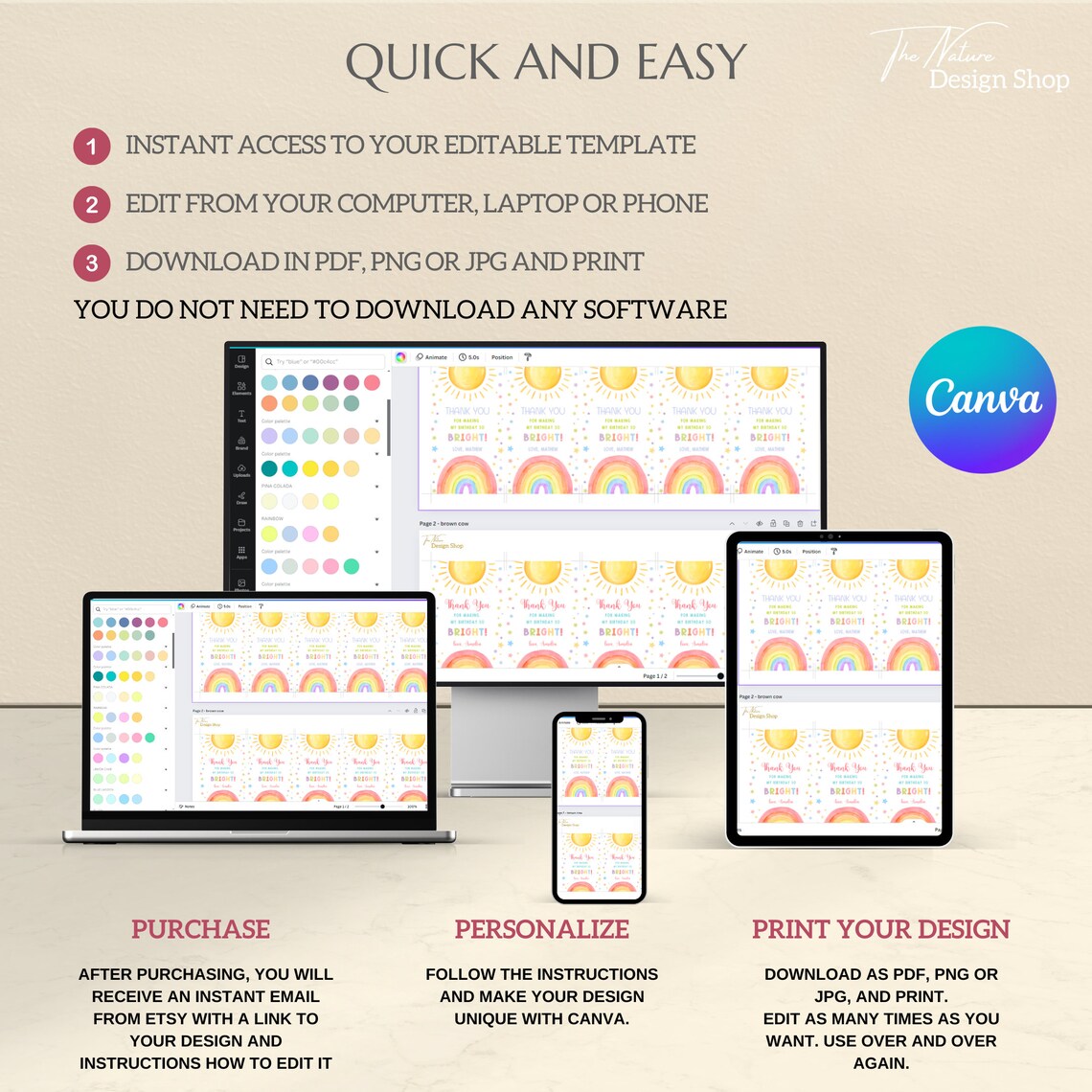 Editable Back to School Tag First Day of School Treat Tag School Gifts ...