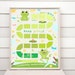 Baby Frog Reward Chart for Kids Daily Routine Chart Children Chore ...