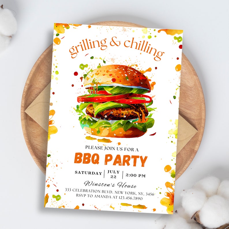 BBQ Invitation I Do BBQ Invitation Pdf Template Download BBQ Engagement ...