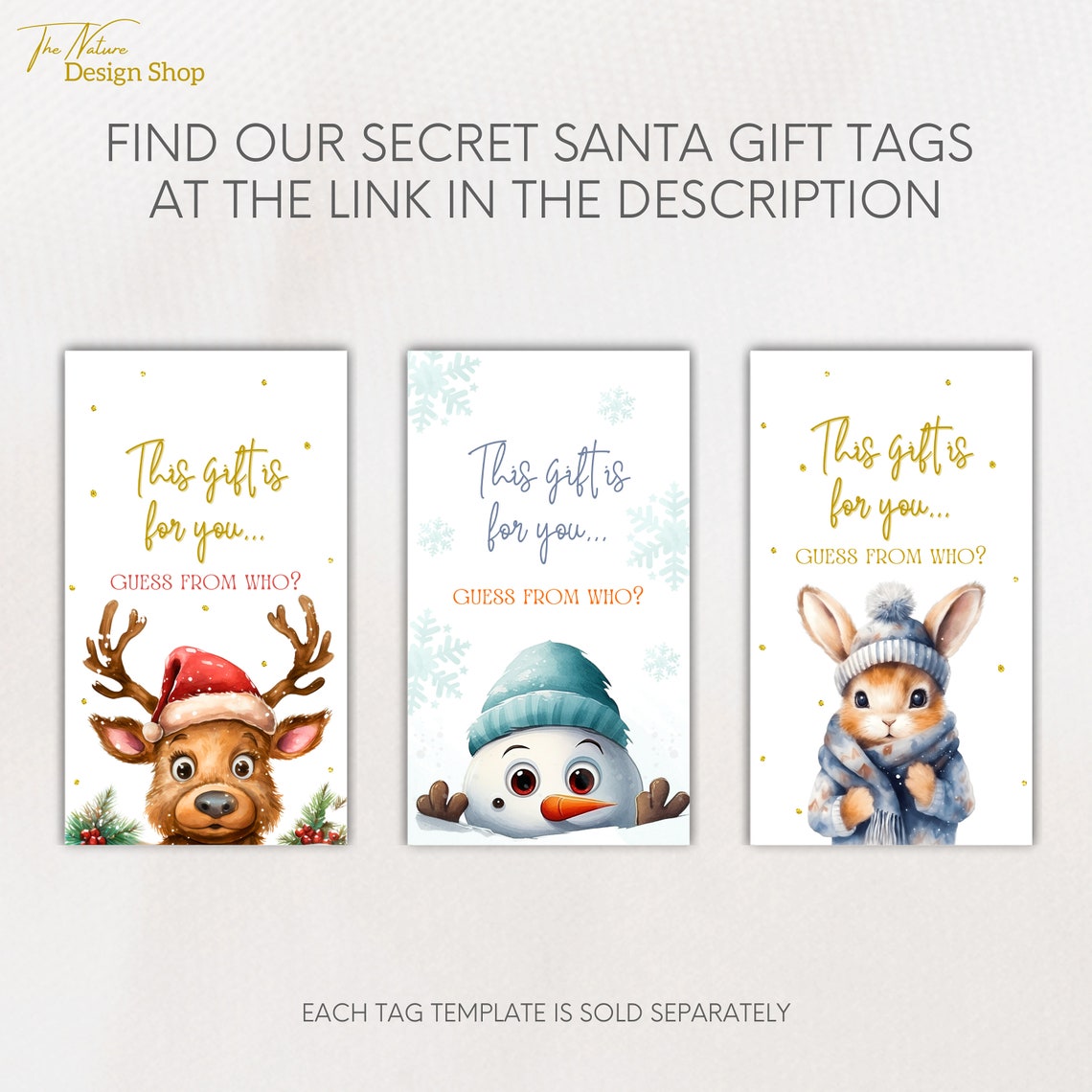 Secret Santa Invitation Secret Santa Invite Secret Santa Gift Exchange ...