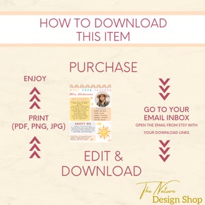 Meet the Teacher Editable Template Teacher Boho Rainbow Teacher Canva ...