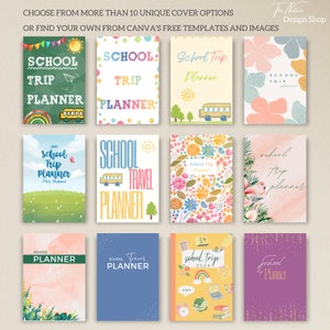 School Trip Itinerary Template Teachers Digital Planner School Trip ...