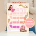 Princess Behavior Chart for Girls Daily Routine Chart Princess Reward ...