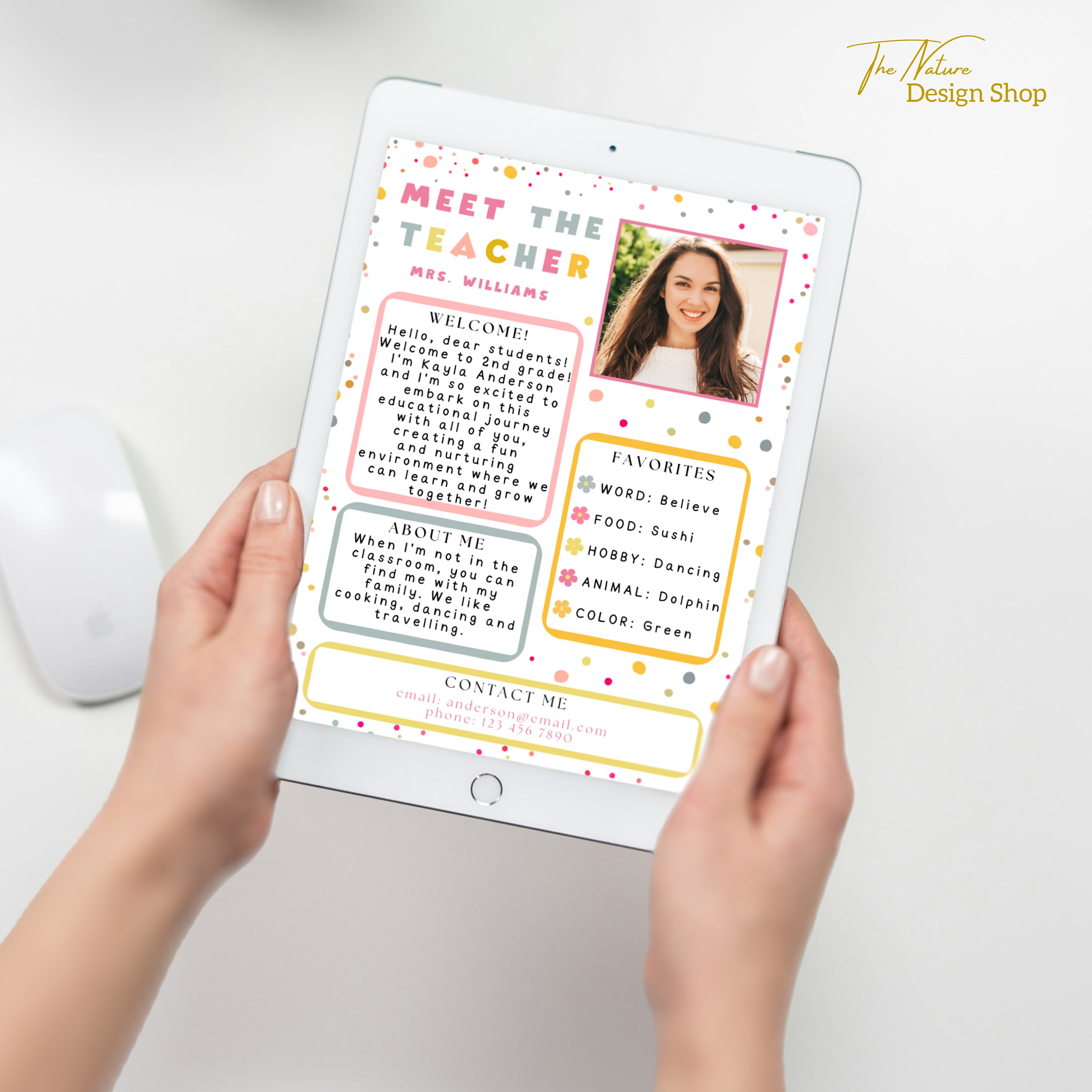 Meet the Teacher Template Bundle Meet the Teacher Kindergarten Letter ...