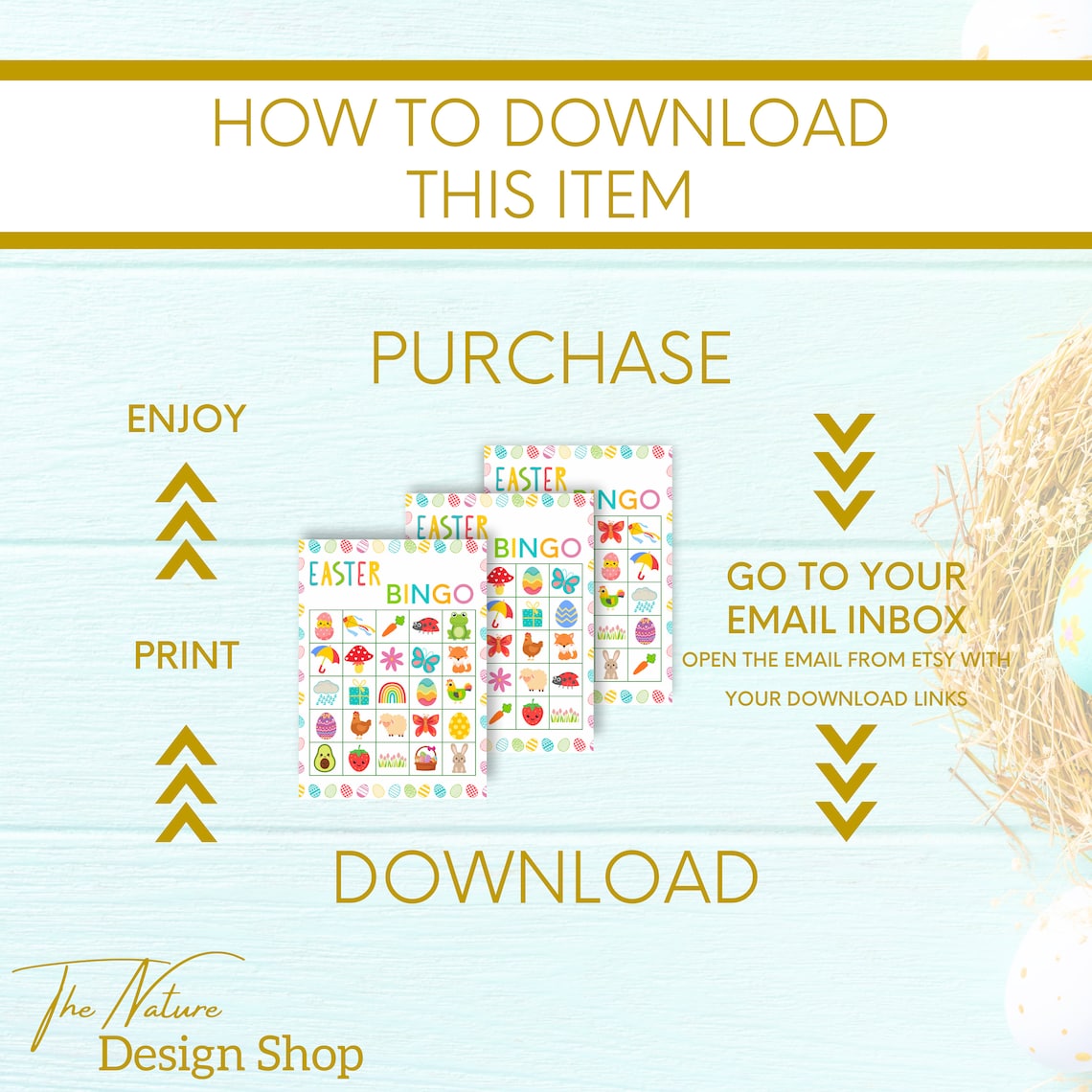 Easter Bingo Game Easter Bingo Cards Easter Bingo Sheets Bingo Easter ...