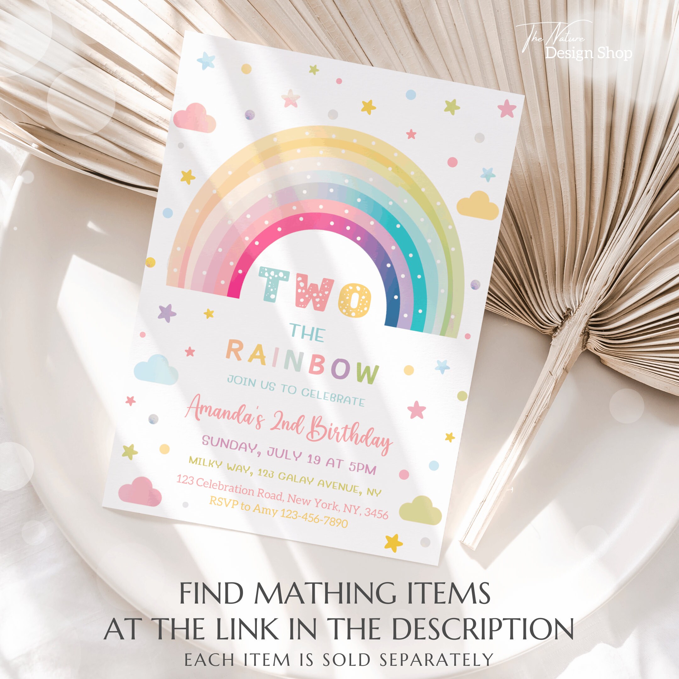 Editable Rainbow Food Label Tent Card Rainbow Name Tag Rainbow Place ...