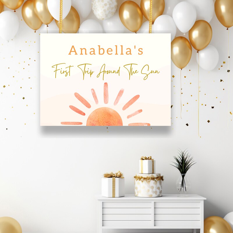 Sun Banner - Etsy