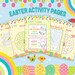 Easter Activity Bundle for Kids Easter Games Printable Family Easter ...