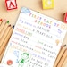 Meet the Student Letter Template Teacher Kindergarten First Day of ...