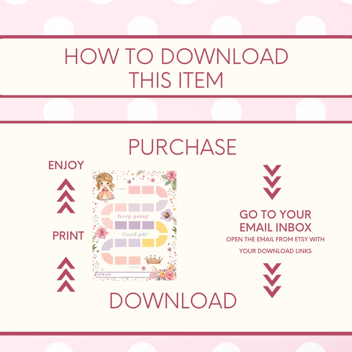 Princess Behavior Chart for Girls Daily Routine Chart Princess - Etsy