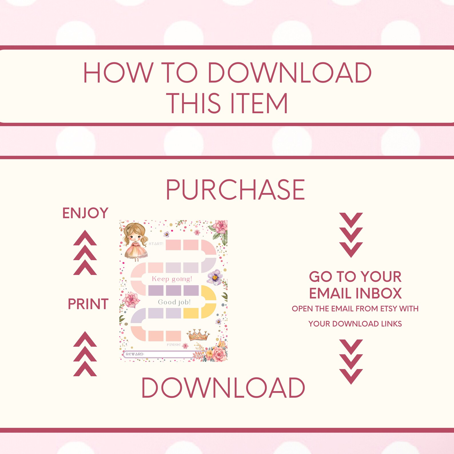 Princess Behavior Chart for Girls Daily Routine Chart Princess - Etsy