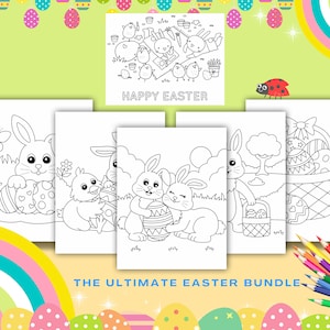 Easter Activity Bundle for Kids Easter Games Printable Family Easter ...