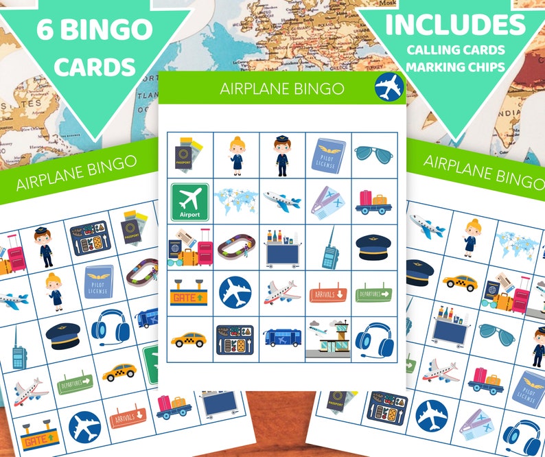 Airplane Kids Activity Airplane Games Kids Airport Games Flight ...