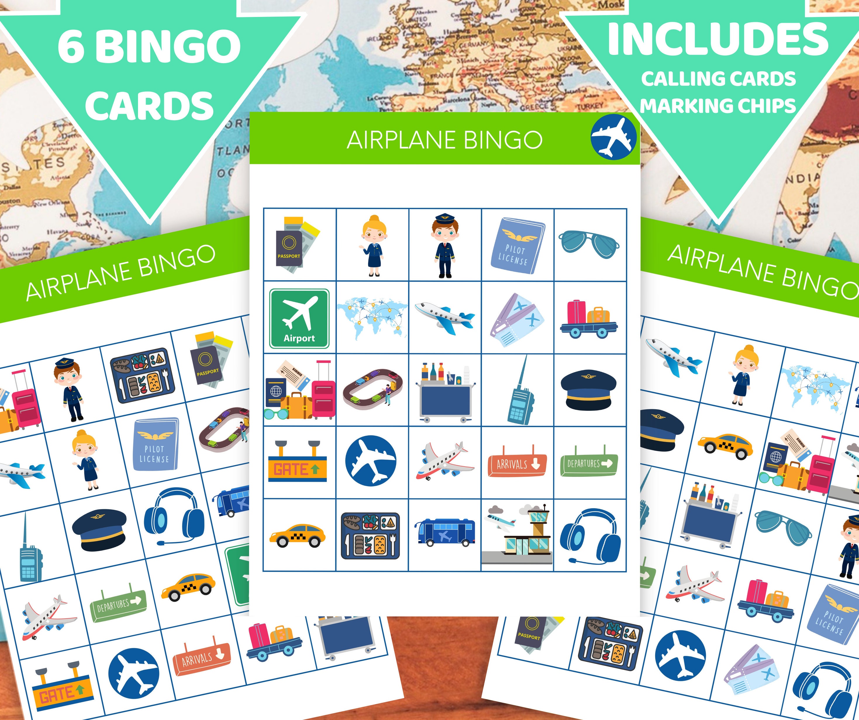 Airplane Kids Activity Airplane Games Kids Airport Games Flight ...