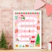 Christmas Reward Chart for Kids Christmas Routine Chart Kids Chore ...