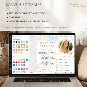 Meet the Teacher Template Bundle Meet the Teacher Kindergarten Letter ...