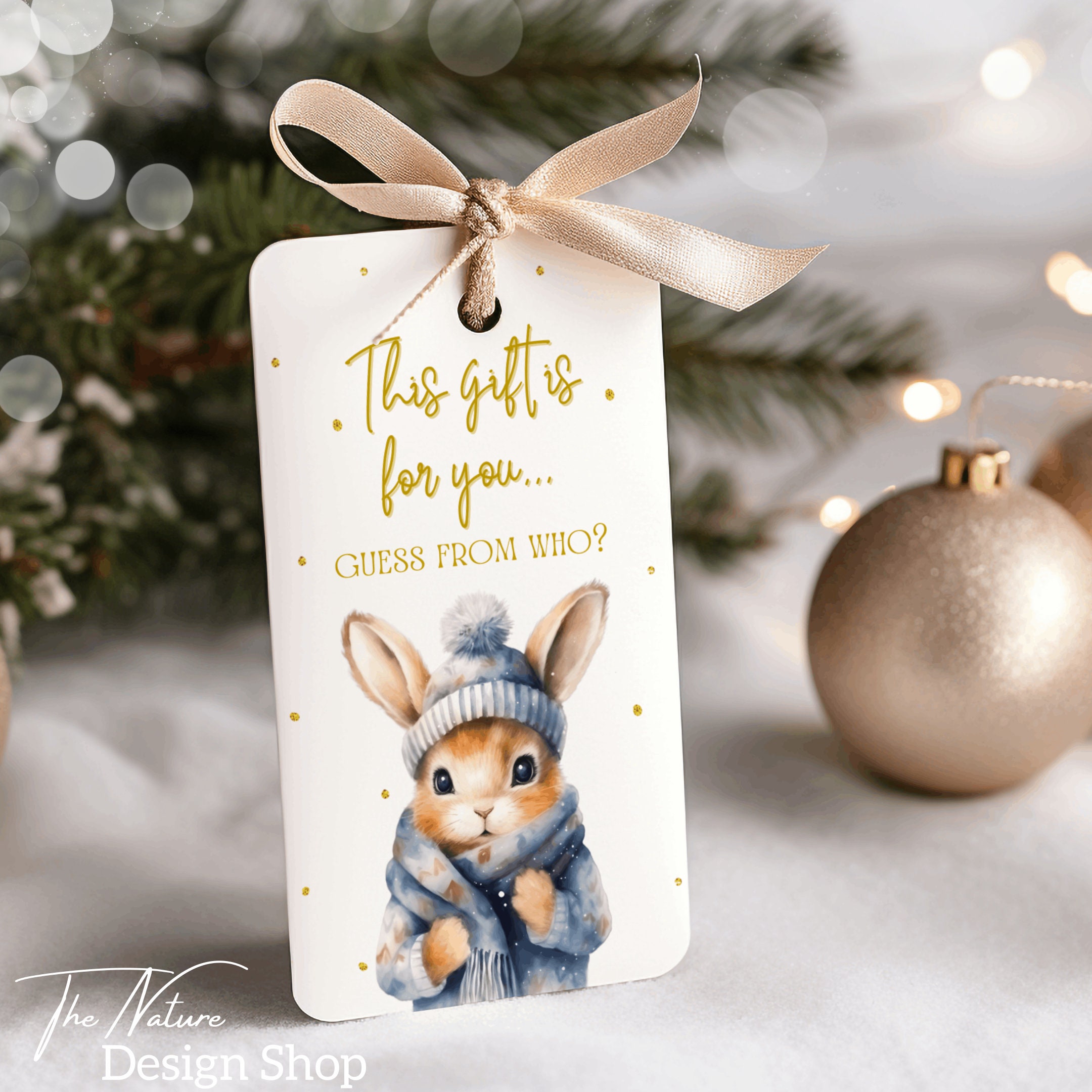 Secret Santa Gift Tags Secret Santa Gift Basket Secret Santa Printable ...