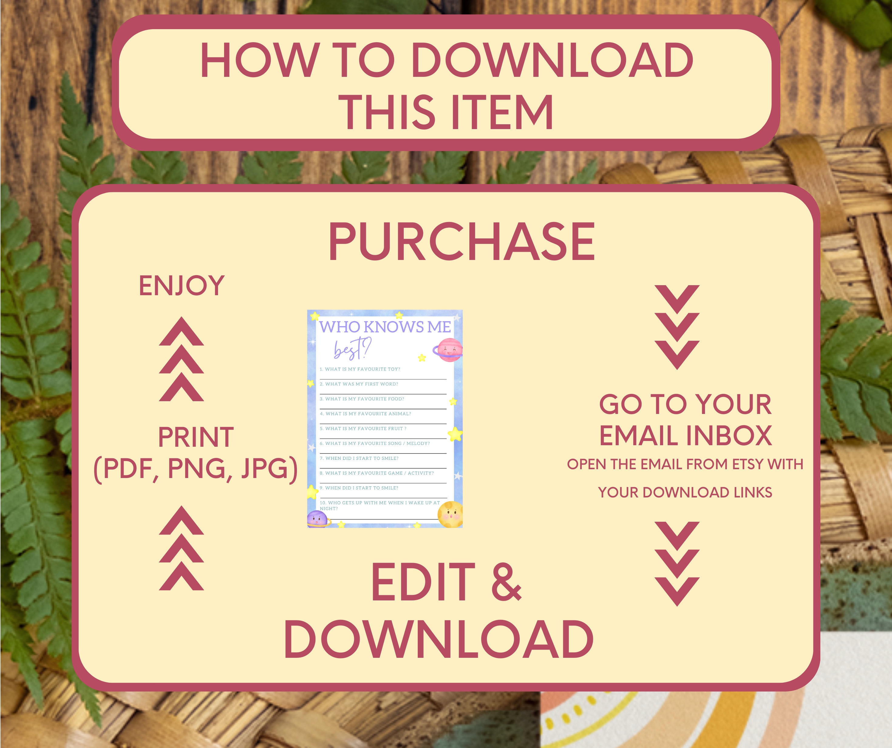 Editable 1st Birthday Game First Trip Around the Sun Games Sun Baby ...