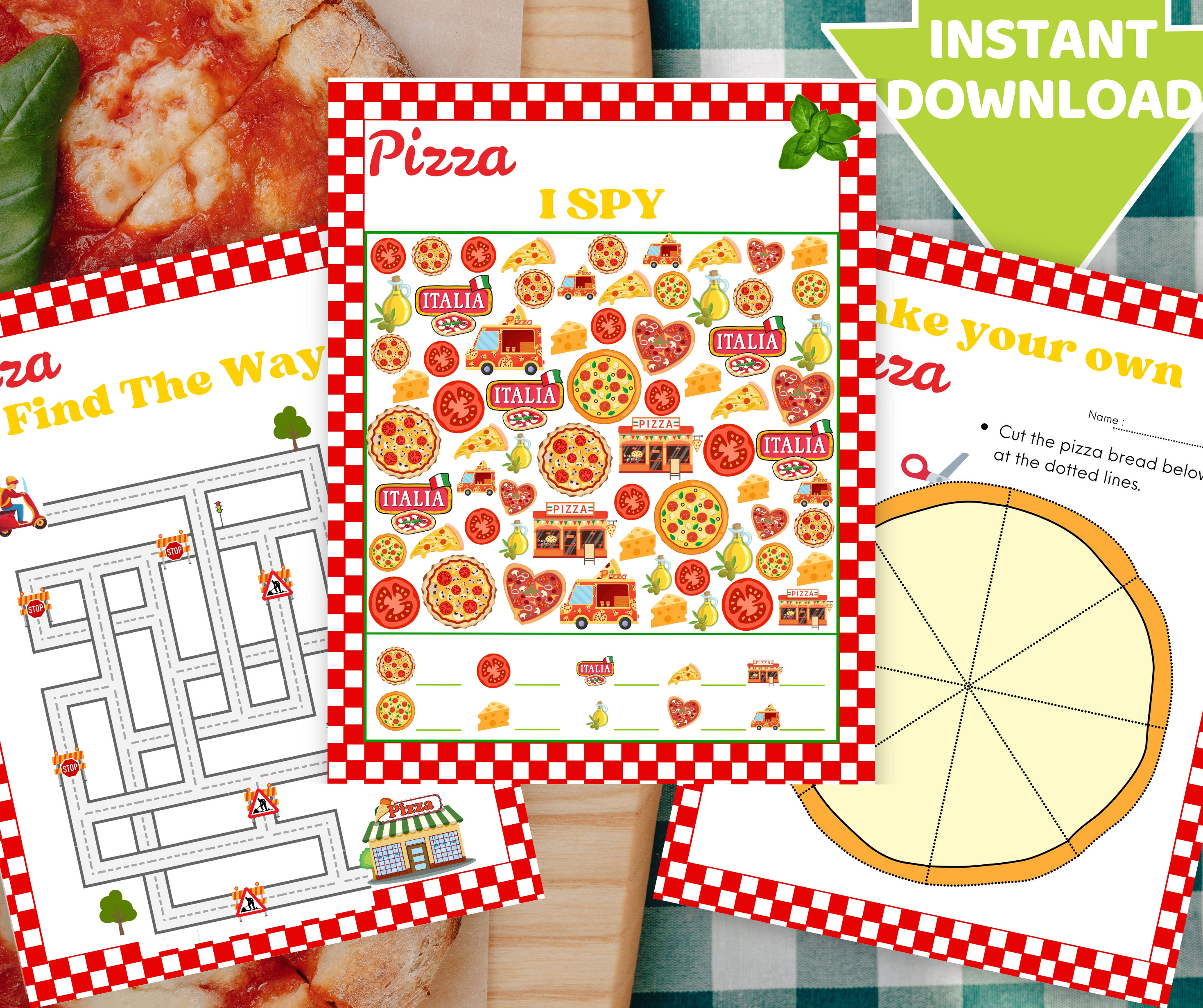 Pizza Game Pizza Birthday Party Pizza Games Kids Birthday Games Pizza ...