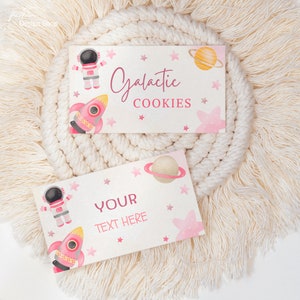 Editable Space Food Tent Cards Space Food Tags Space Food Labels ...