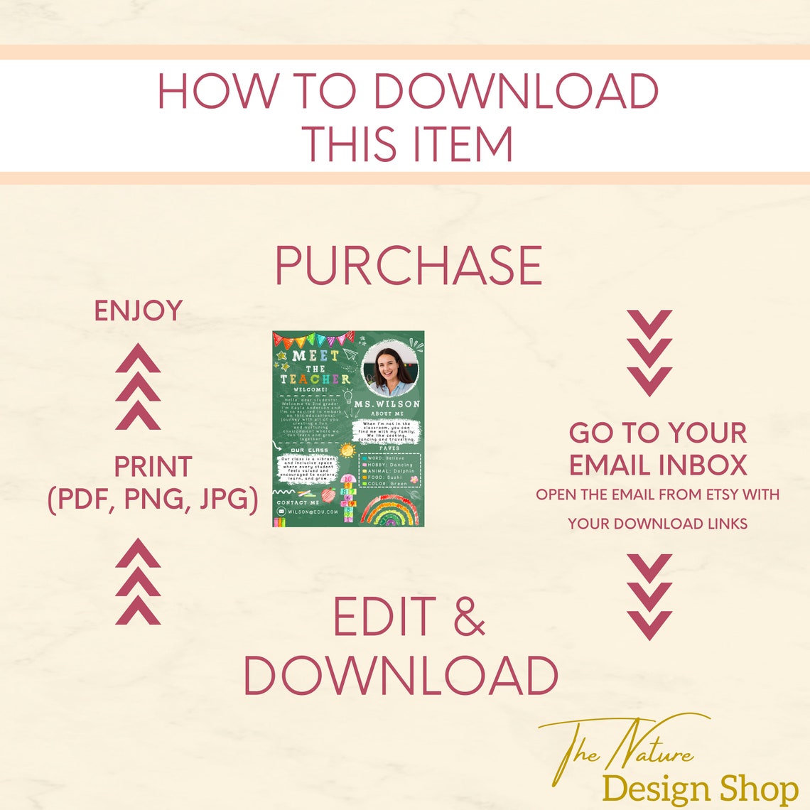 Meet the Teacher Editable Template Teacher Kindergarten Letter Template ...