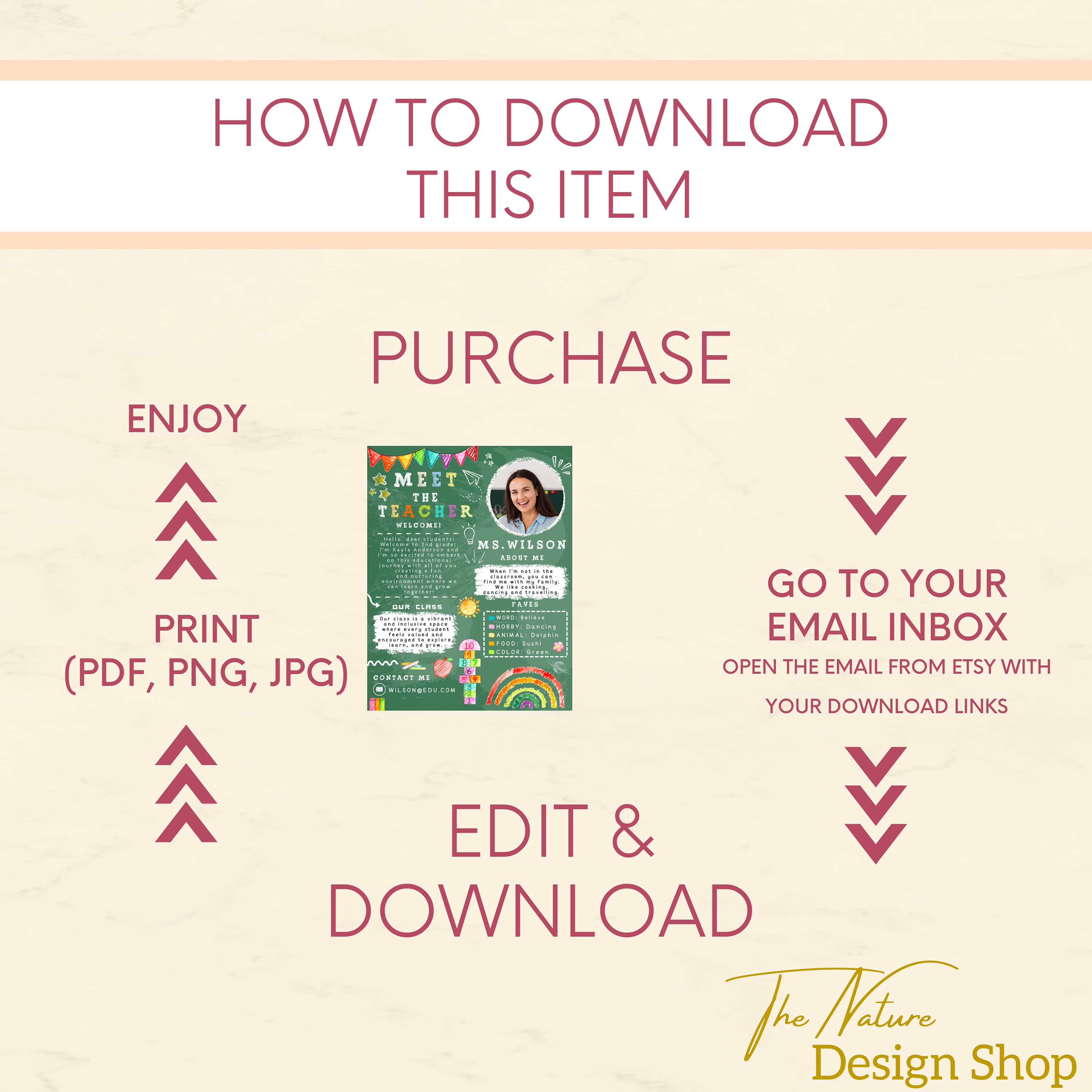 Meet the Teacher Editable Template Teacher Kindergarten Letter Template ...