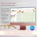 Editable Animals Reward Chart for Kids Daily Routine Chart Kids Chore ...