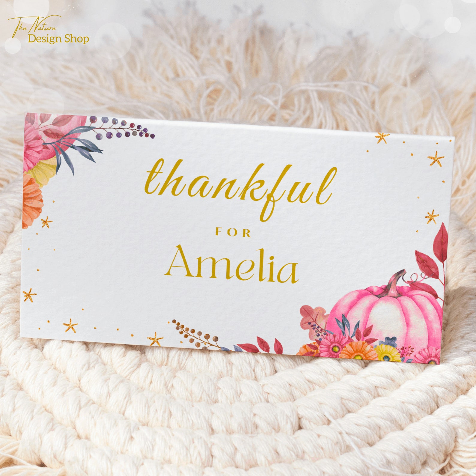 Thanksgiving Name Tags Thanksgiving Name Cards Thanksgiving Place Cards ...