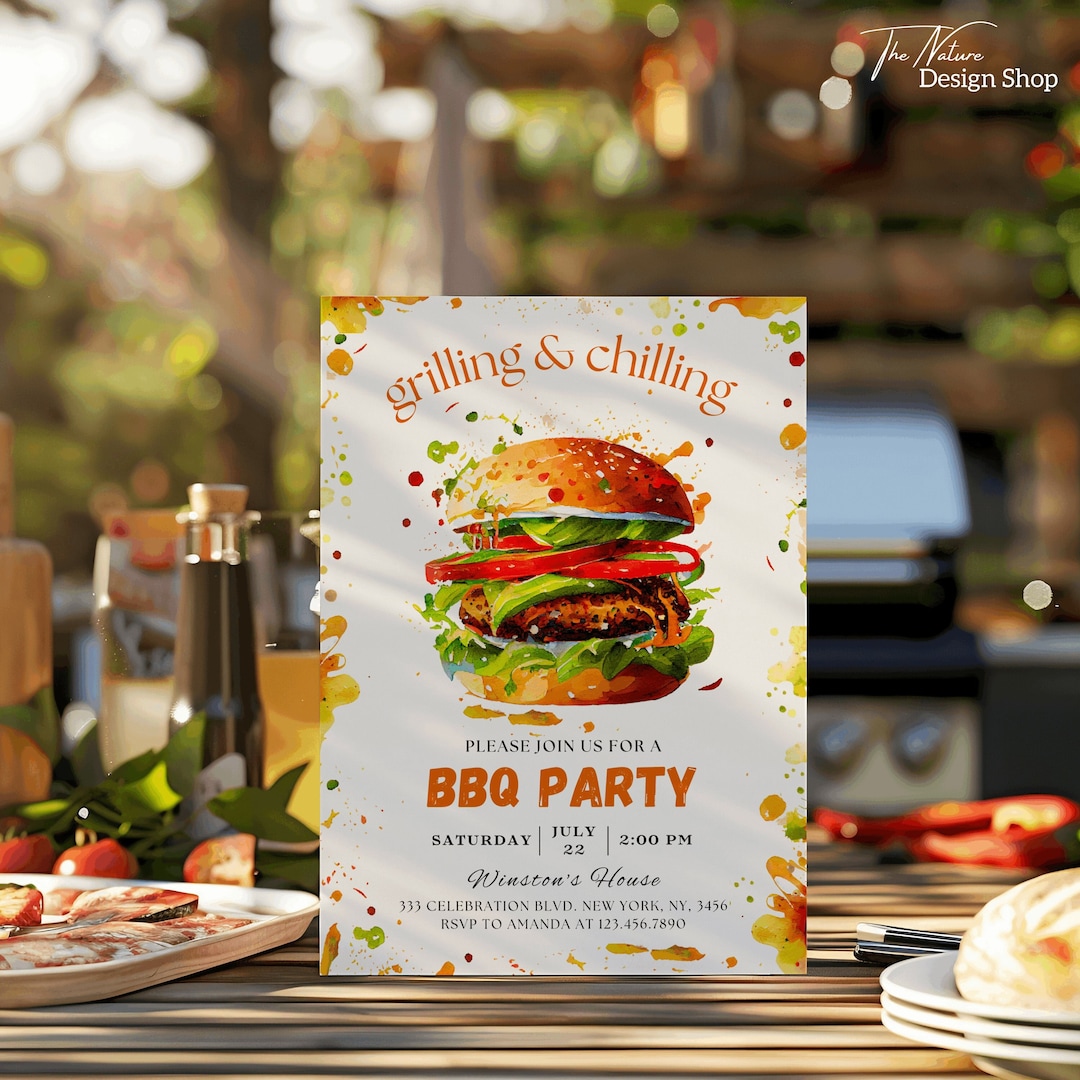 BBQ Invitation I Do BBQ Invitation Pdf Template Download BBQ Engagement ...