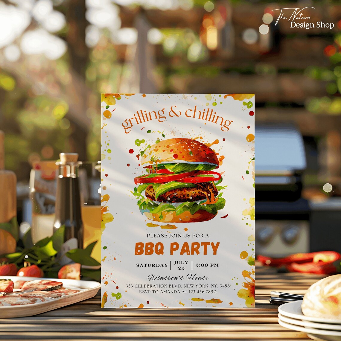 BBQ Invitation I Do BBQ Invitation Pdf Template Download BBQ Engagement ...