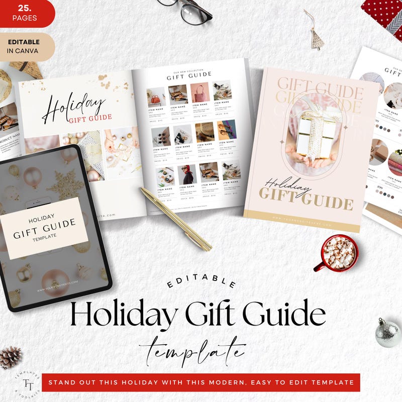 Gift Guide Template - 60+ Gift Ideas for 2025