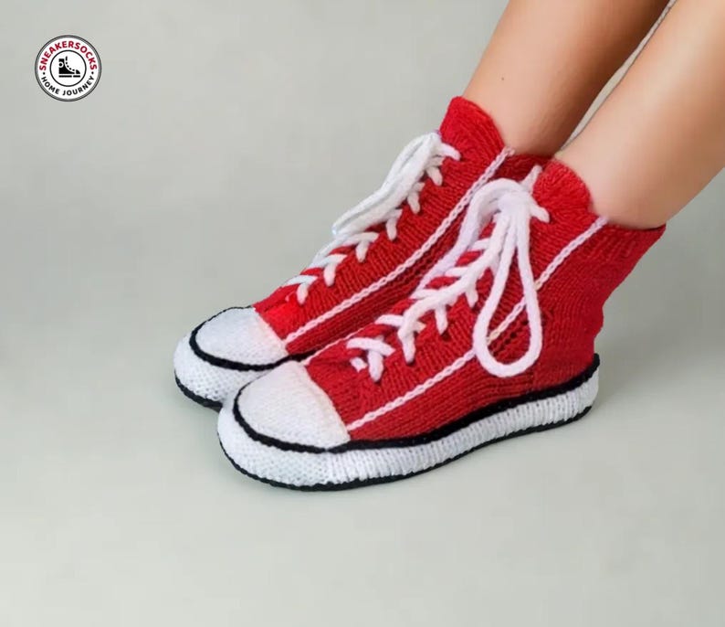 Cozy Indoor Footwear – Handmade Soft Slipper Socks and Wrist Cuffs Set ...