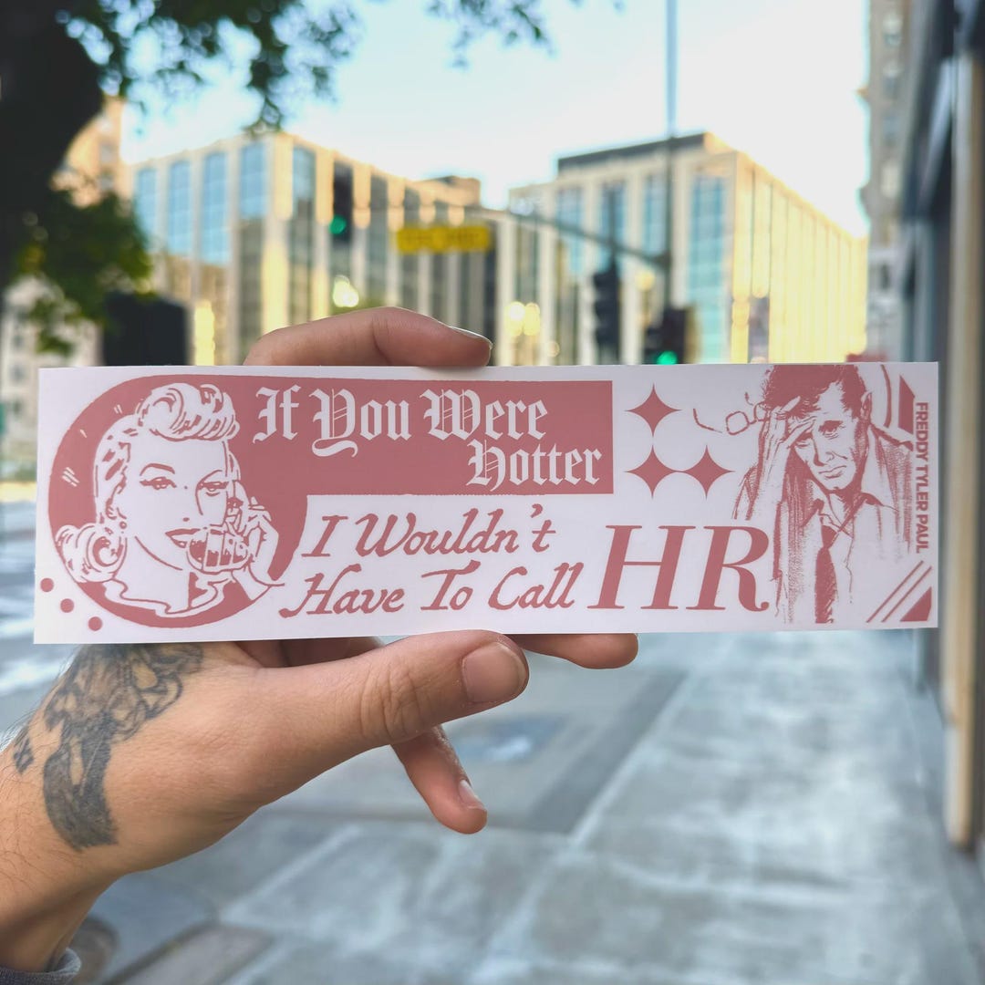 Call HR Bumper Sticker - Etsy